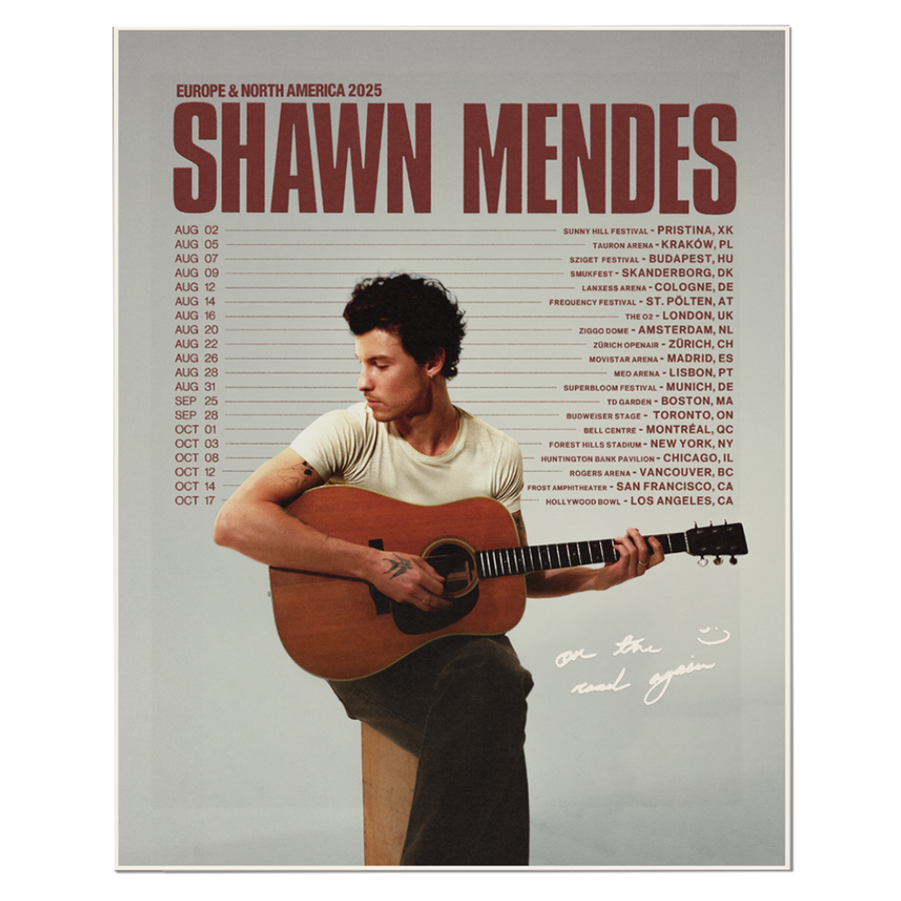 OTRA POSTER - Shawn Mendes | Official Store