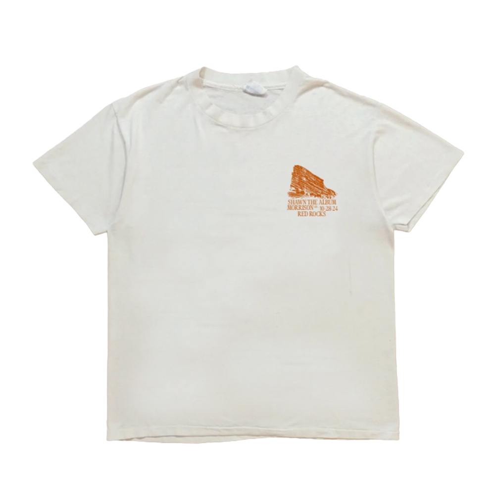 Friends & Family Tee: Red Rocks - Shawn Mendes | Official Store