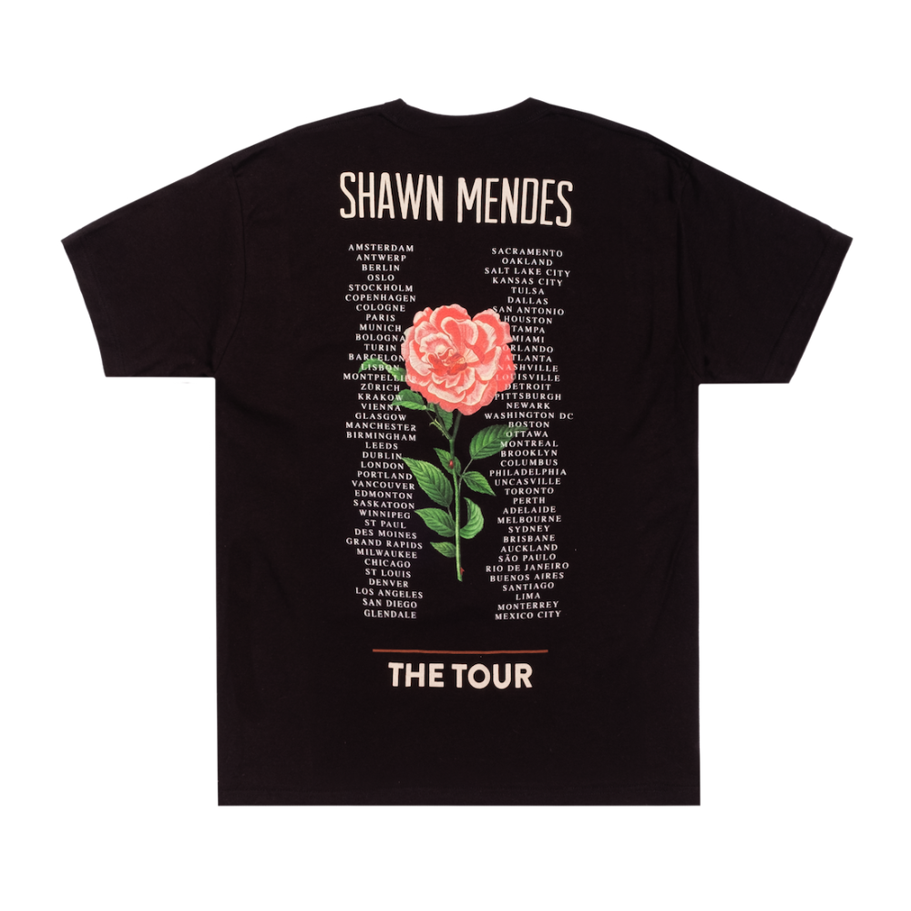 THE TOUR T-SHIRT - Shawn Mendes | Official Store