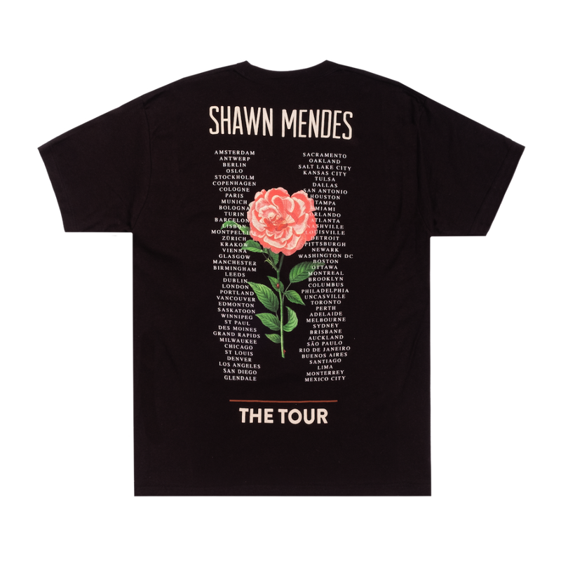 THE TOUR T-SHIRT - Shawn Mendes | Official Store